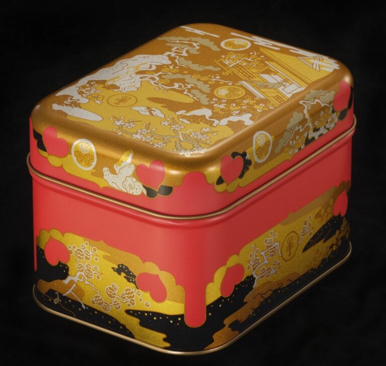 【初音の調度 × 姫ゆかり】坂角総本舖が徳川美術館所蔵の国宝とコラボした「姫ゆかり 初音の調度」を発売 | CHITAZINE